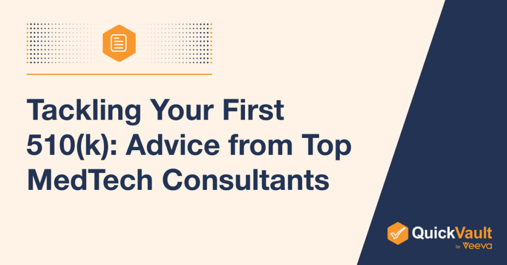 Device-To-Market Solution For MedTech - QuickVault by Veeva