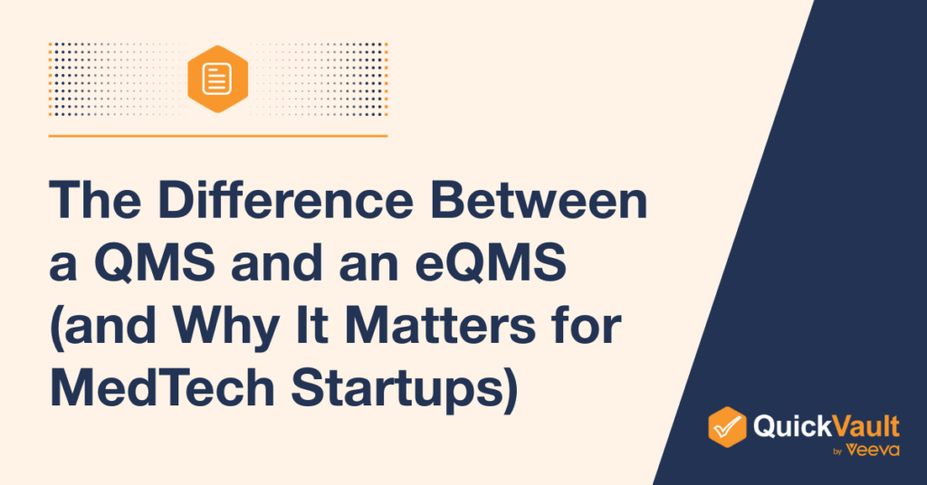 The Difference Between a QMS and an eQMS (and Why It Matters for ...